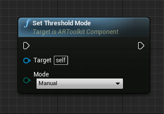 Set Threshold Mode - AUGMENTED REALITY
